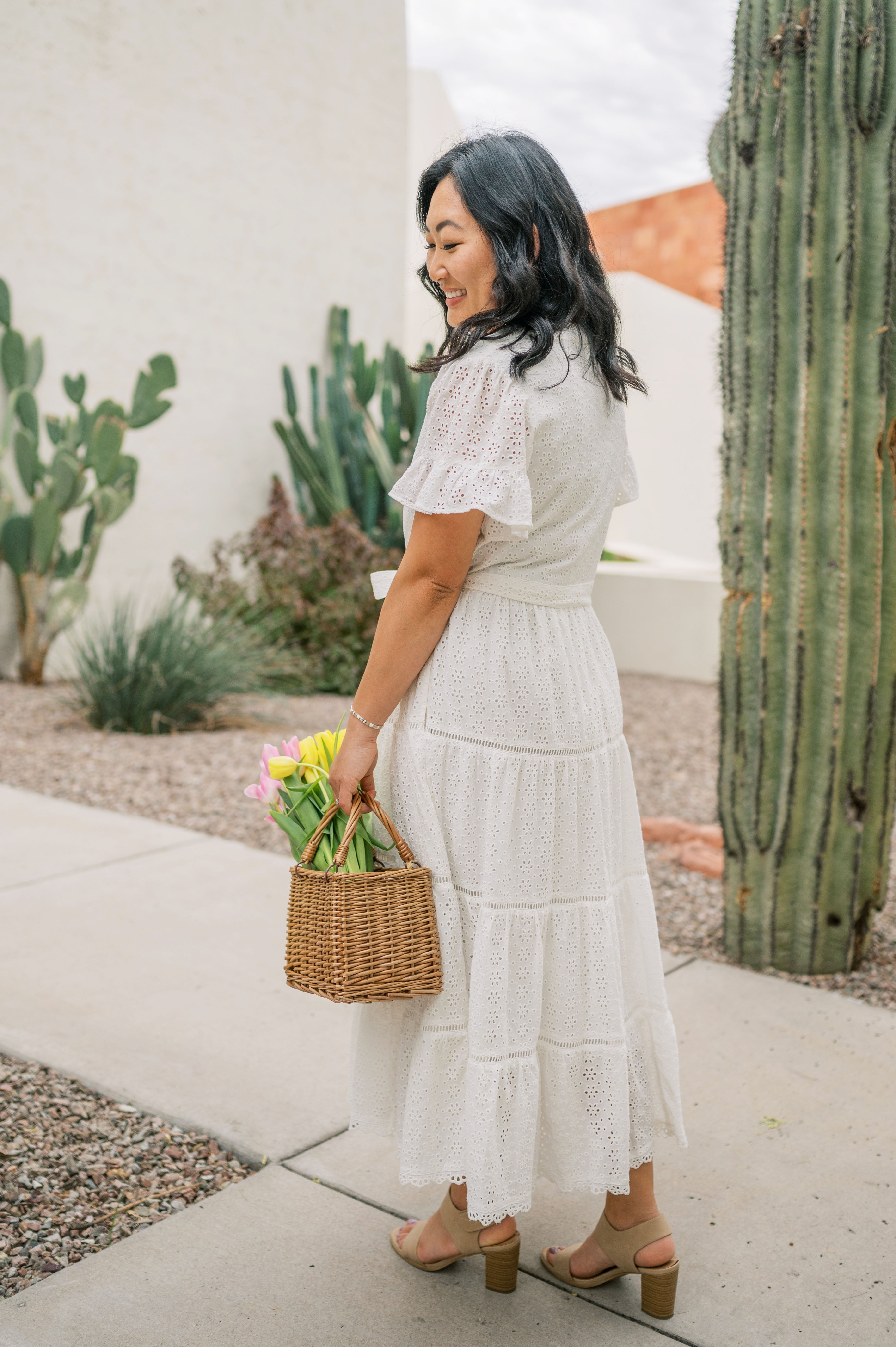 MW Occasion White Eyelet Dress (Final sale) – Merrick White
